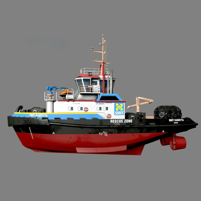 1-100-RC-Tug-Boat-Kit-Smit-Ship-Model-DIY-Assembly-Kit-Smit-Tug-Boat ...