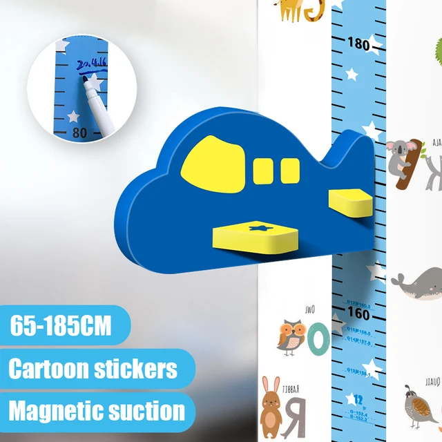 Removable 3d Three-dimensional Cartoon Height Stickers Self-adhesive ...