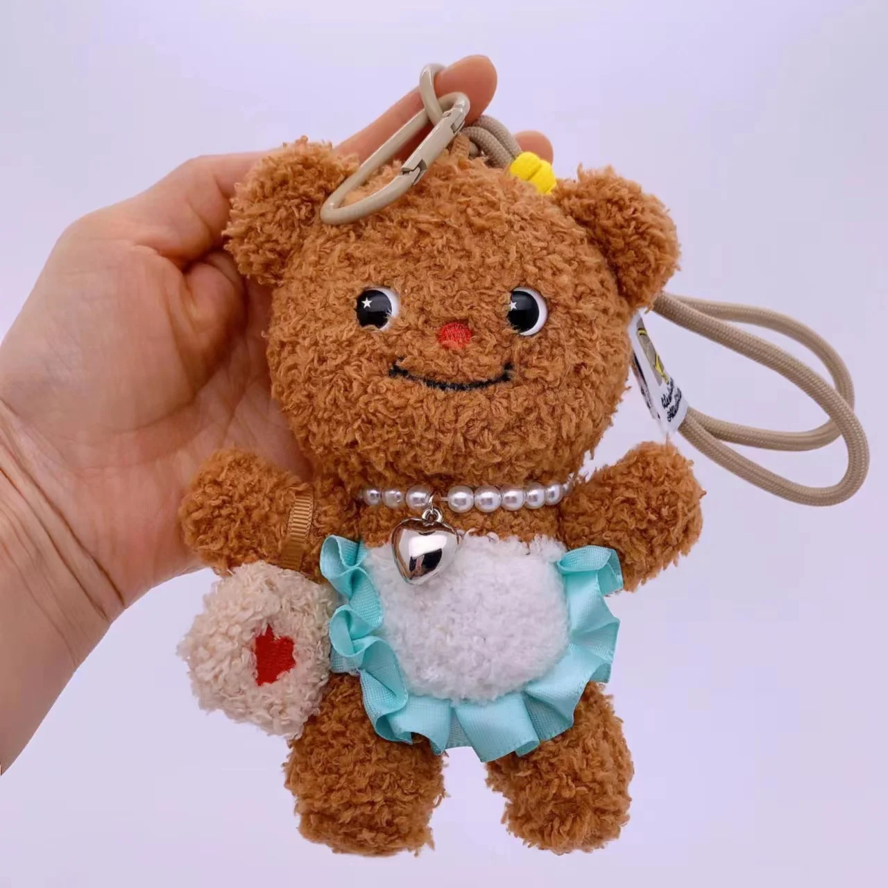 15cm-Plush-Butter-Bear-Toy-Keychain-Cute-Bear-Soft-Pendant-Animals-Doll ...