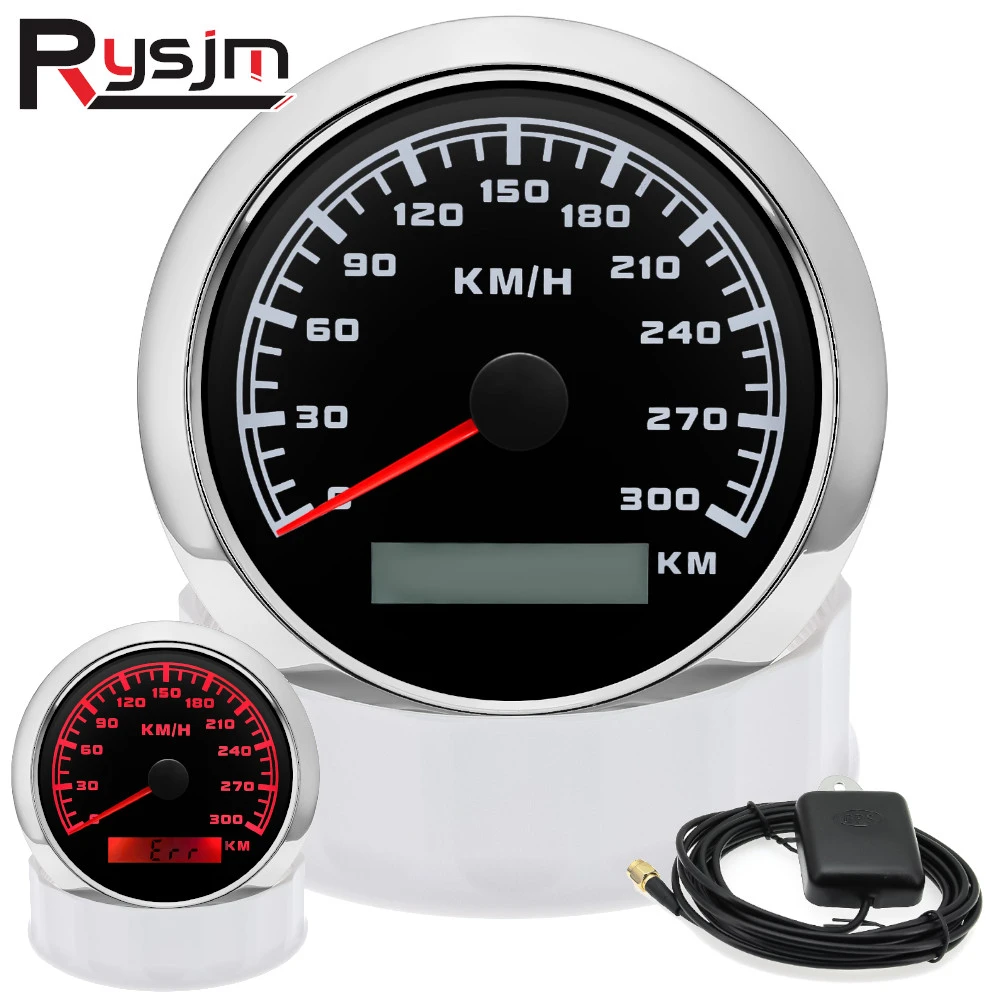 300 Km/h 200km/h 120km/h 60 Km/h Waterproof 85mm Gps Speedometer Speed ...