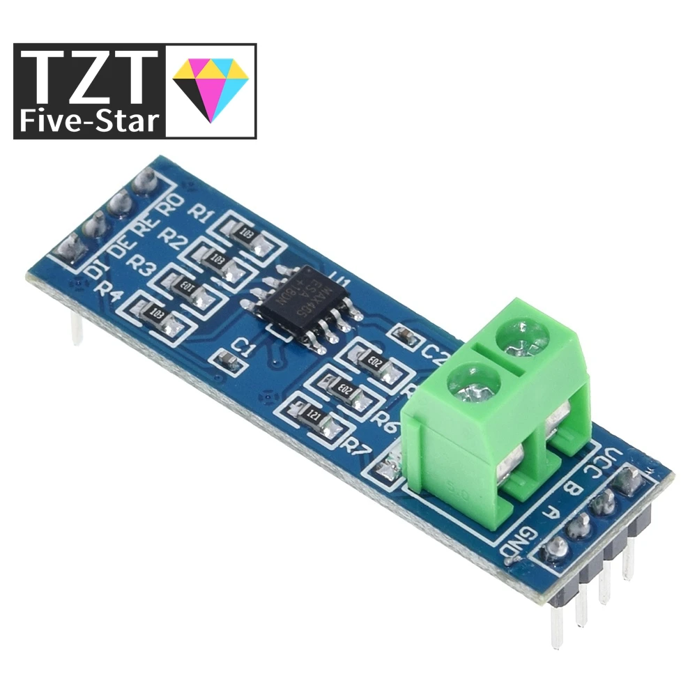 5PCS-MAX485-Module-RS-485-TTL-Turn-To-RS485-MAX485CSA-Converter-Module ...
