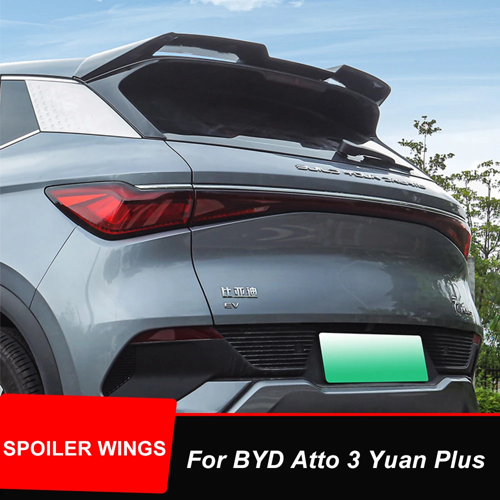 For-BYD-Atto-3-EV-Yuan-Plus-Rear-Roof-Trunk-Lid-Duck-Car-Spoiler ...