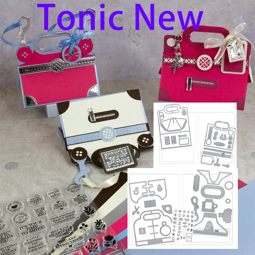 Tonic Arrival New Handbag Box Decoration Dies Elegant Argyle Die ...