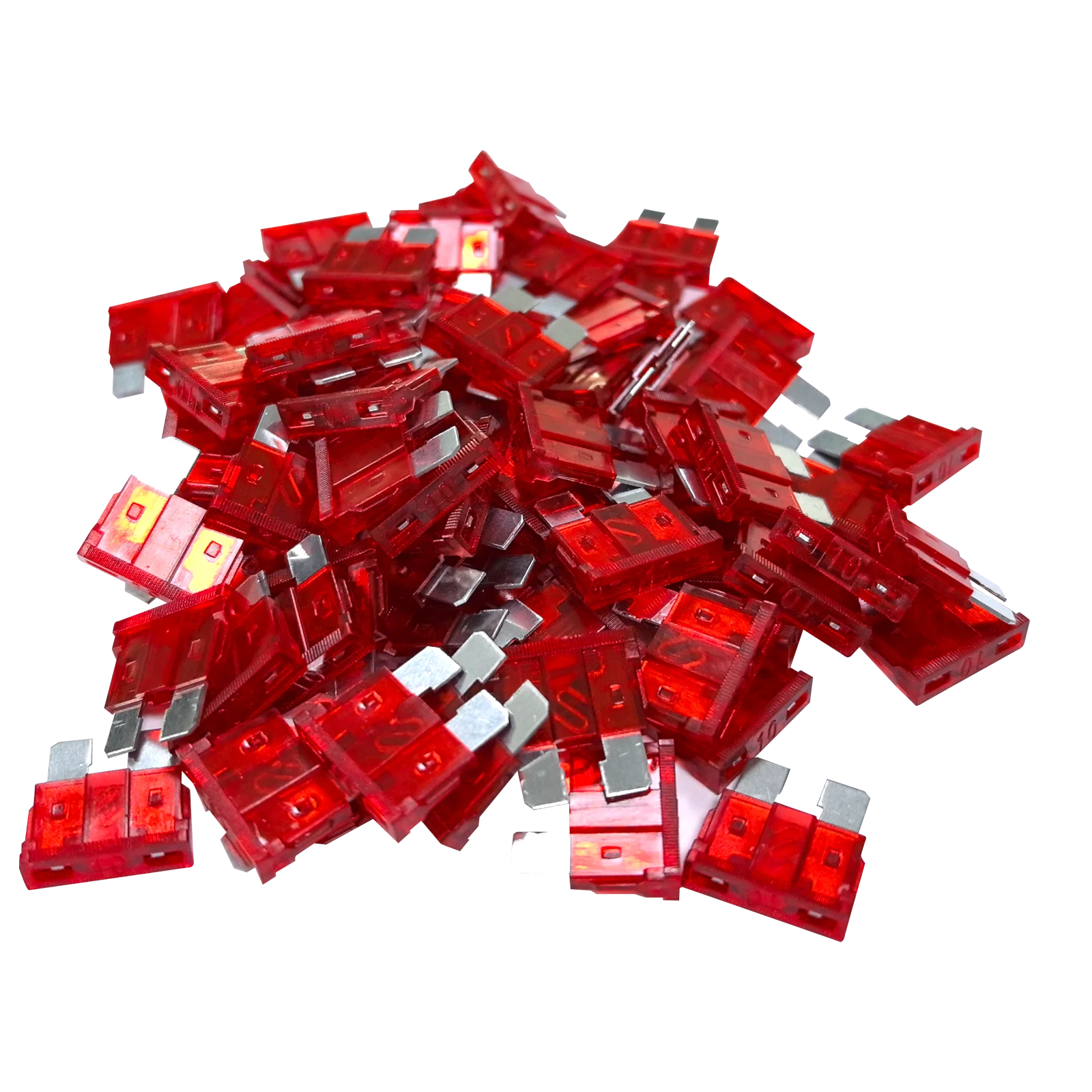 100pcs Car Blade Fuses 5A 10A 15A 20A ATO ATC Fuse Block Holder ...