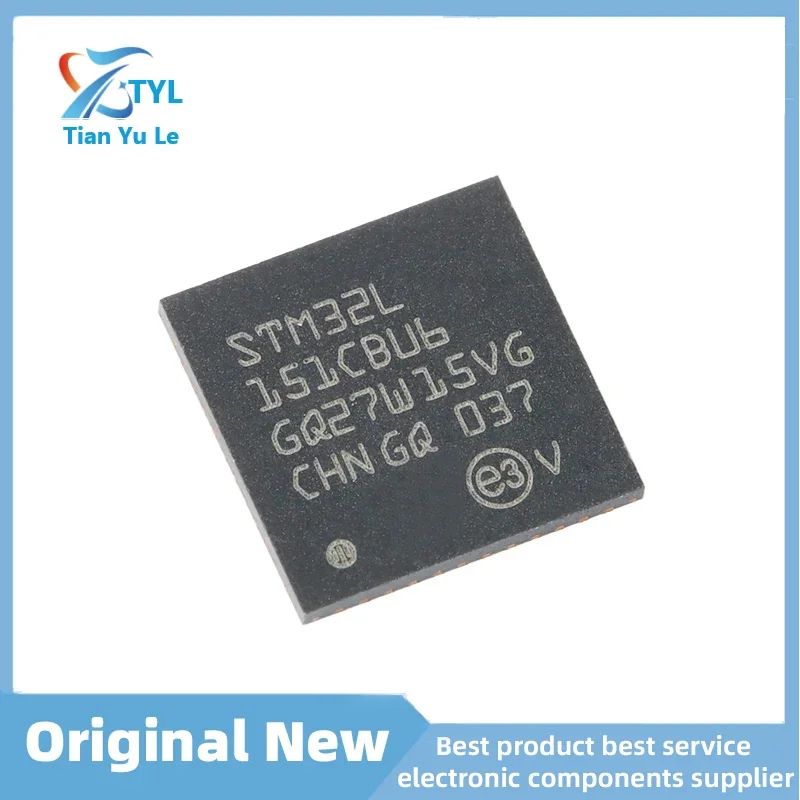 New-Original-STM32L151CBU6-UFQFPN-48-ARM-Cortex-M3-STM32L1-Microcontroller-IC-32-Bit-Single-Core ...