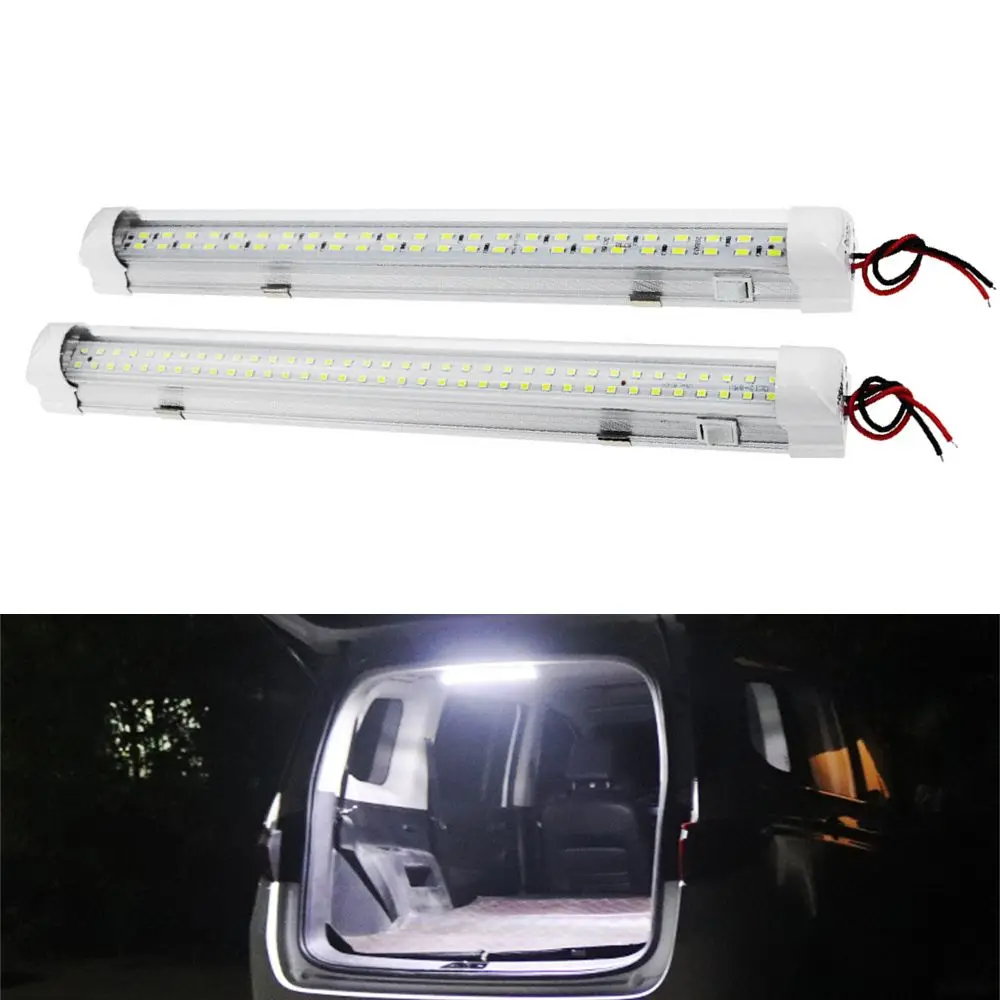12V-Car-Van-Interior-Lights-Strip-Bar-72-LED-Bus-Caravan-ON-OFF-Switch ...