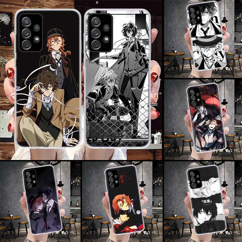 Bungo-Stray-Dogs-Double-Black-Phone-Case-For-Samsung-Galaxy-A55-A54-A53 ...