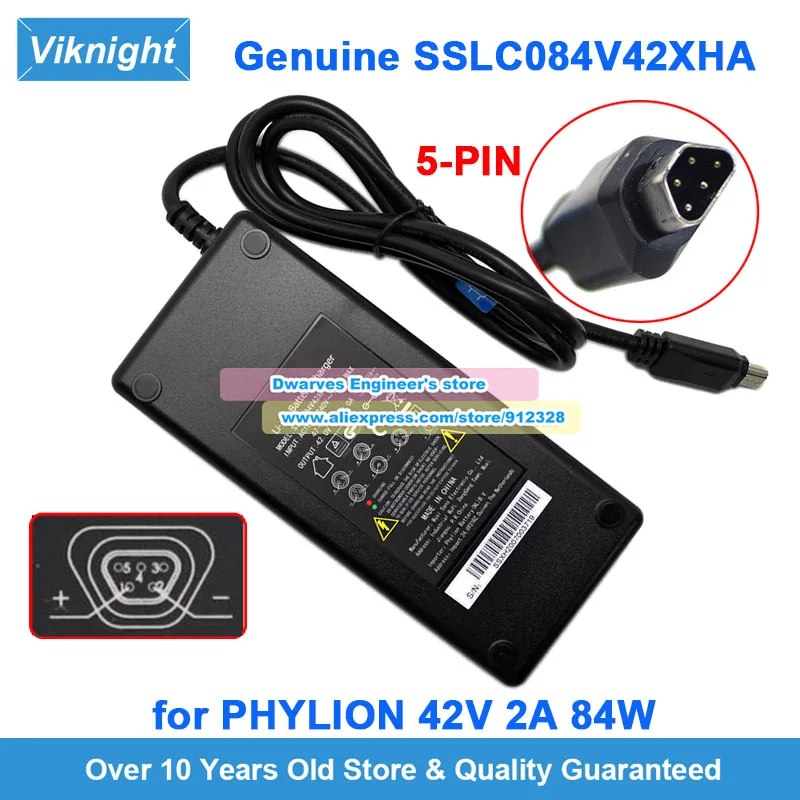 Genuine-42V-2A-84W-SSLC084V42XHA-AC-Adapter-for-Giant-E-CYCLING-PHYLION ...