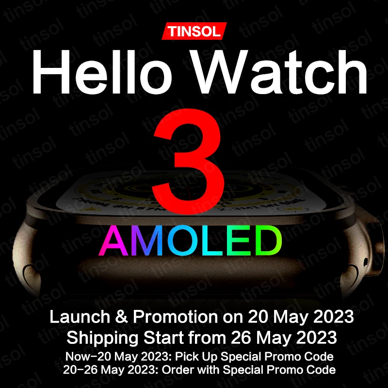 AMOLED-Hello-Watch-3-H11-Ultra-Upgraded-1GB-Smart-Watch-Series-8-49mm ...