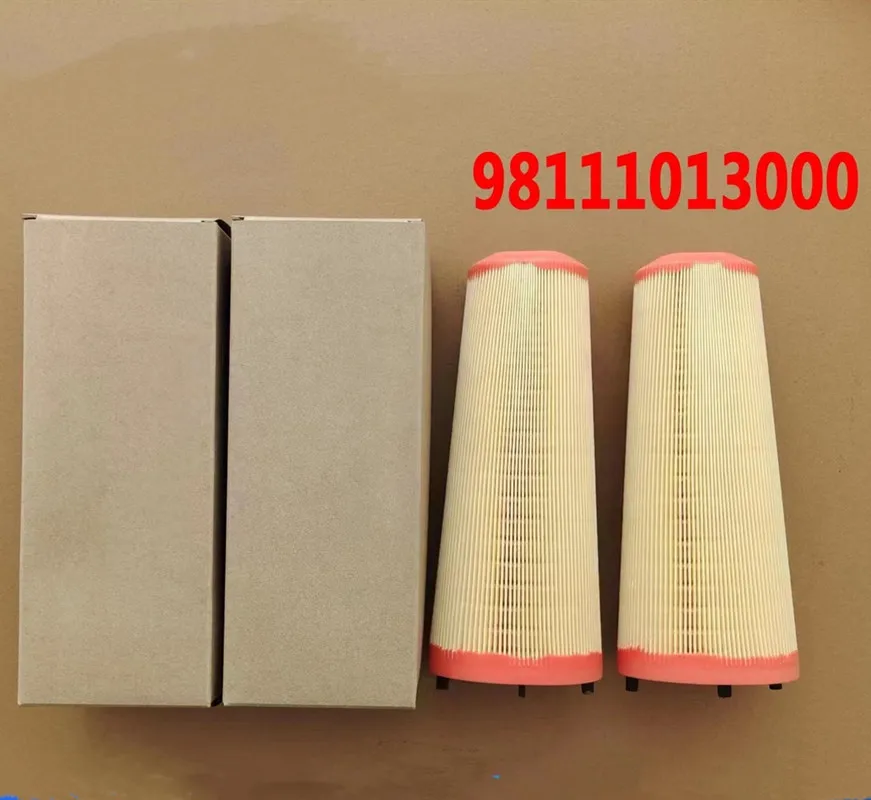 2pcs 98111013000 Air Filter For Car PORSCHE 981 Cayman boxster 2014 ...