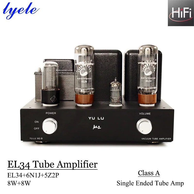 Lyele-Audio-El34-Vacuum-Tube-Amplifier-Class-A-Amplifier-Hifi-Tube-Amp ...