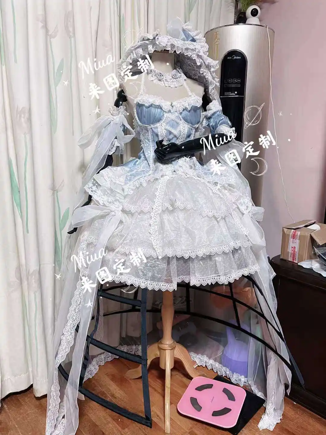 Azur-Lane-Cheshire-Gown-Dress-Flower-Marriage-Cosplay-Costume-Cos-Game ...
