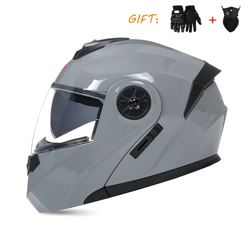 DOT-Approved-Full-Face-Motorcycle-Helmets-Double-Visor-Modular-Flip-Up ...