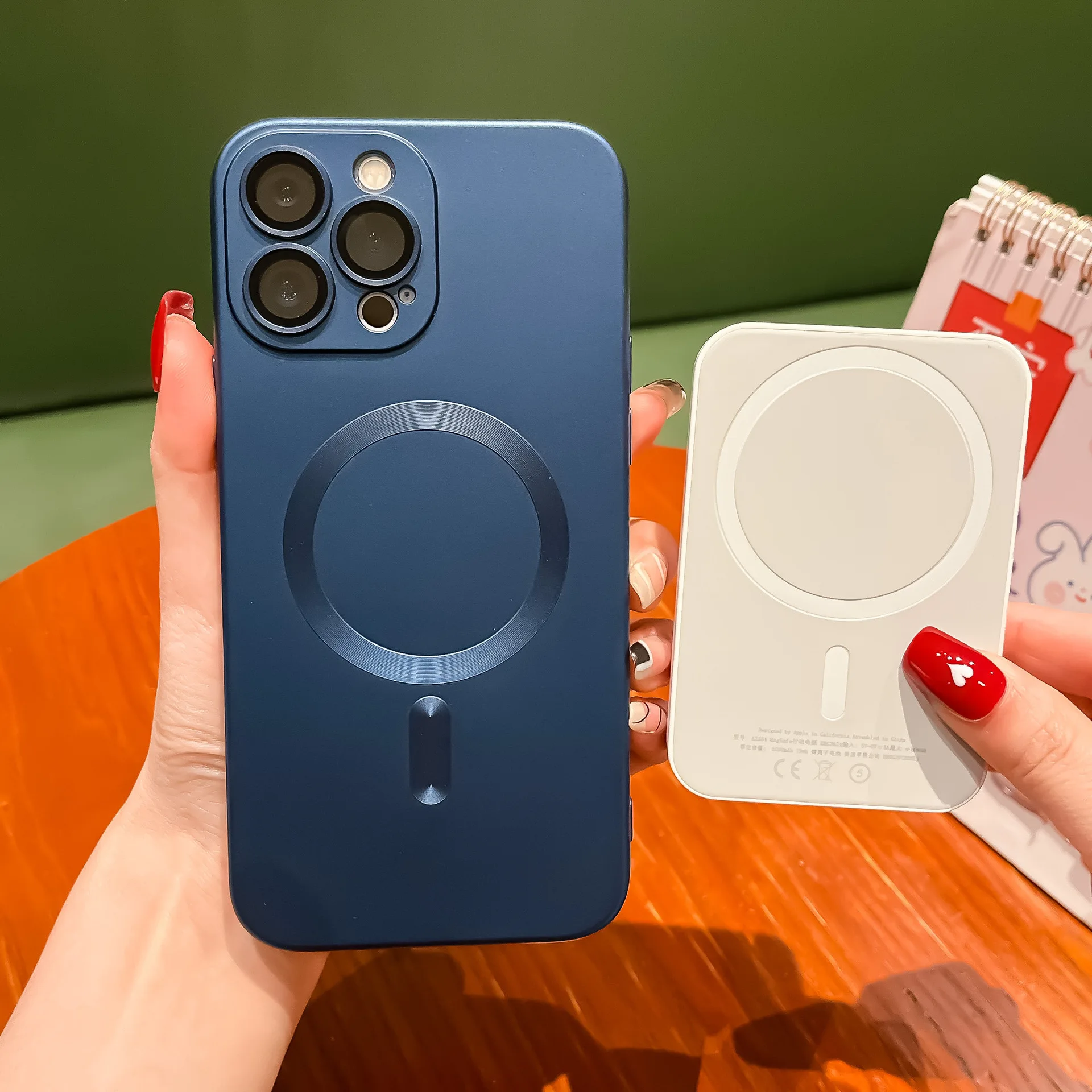 Luxury-Matte-For-MagSafe-Magnetic-Case-For-iPhone-15-13-14-12-11-Pro ...