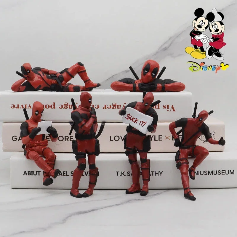 Disney-Deadpool-2-Action-Figure-Modelo-de-Postura-Sentada-e-Deitada ...