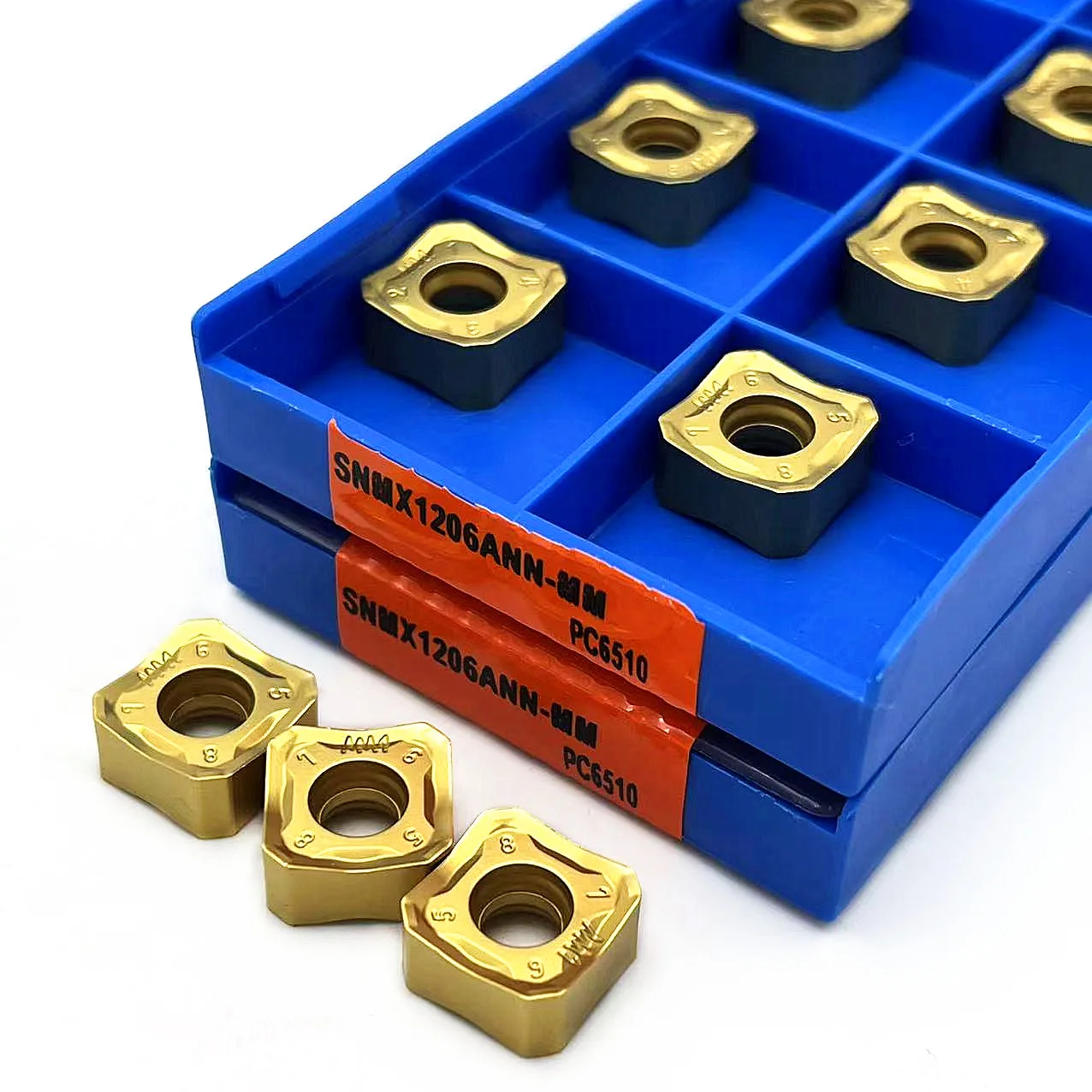 Insertos de fresado de alimentación rápida, herramientas de torneado, cortador CNC, hoja de ...