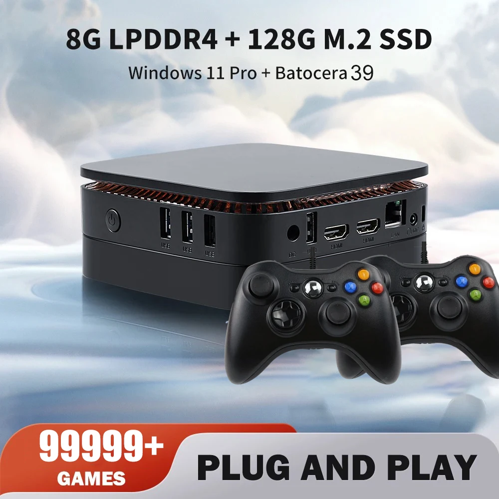 New-Upgraded-Dual-System-128G-Win11-2TB-Game-System-AK1-Pro-Game-Box ...