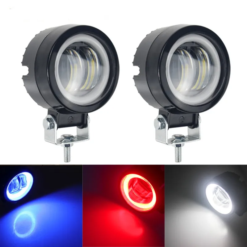 2pcs-LED-Angel-Eye-Headlights-Motorcycle-high-and-low-beams-led ...