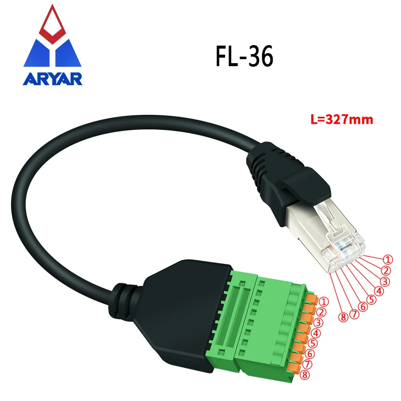 1pcs free shipping RJ45 to Spring Terminal Adaptor RJ45 to terminal ...