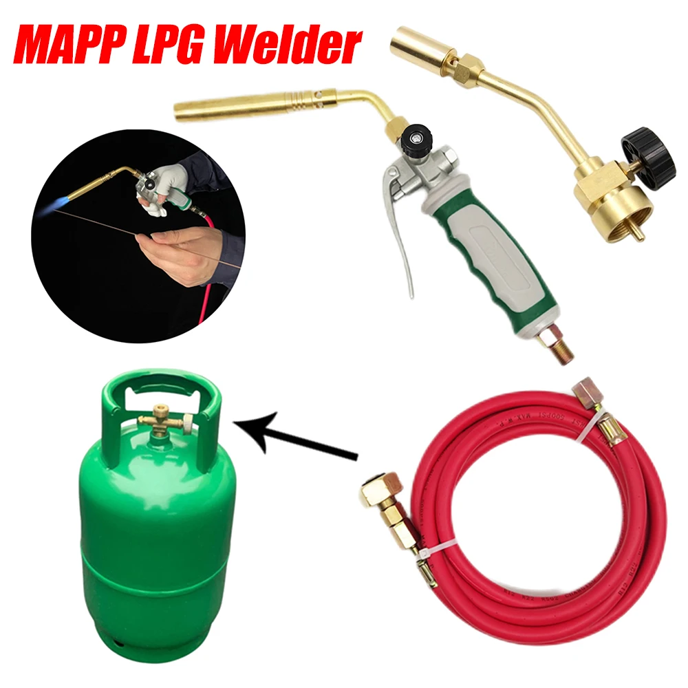 Portable-Liquefied-Gas-Burner-Germany-Style-MAPP-LPG-Welder-Flame ...