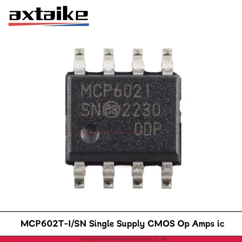 5/10PCS MCP602T-I/SN SOP-8 MCP602 MCP6021 MCP602I SMD 2.7V to 6.0V ...