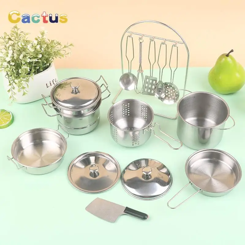 1PCS-Mini-Cooking-Toys-Metal-Dollhouse-Miniature-Pot-Pretend-Play-Kids ...