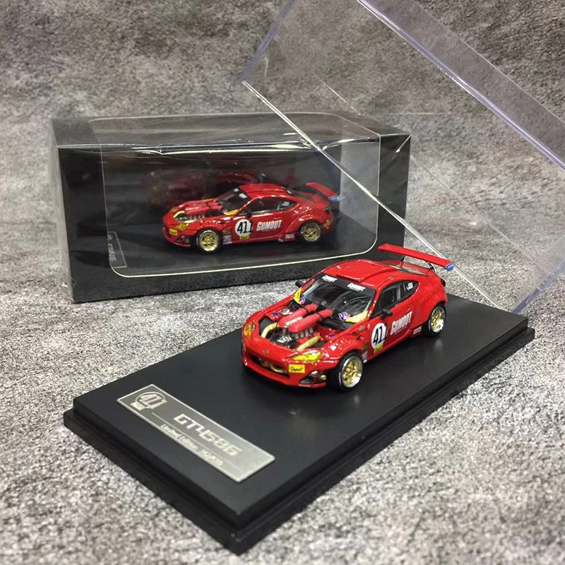 DCM-1-64-Model-Car-T-86-F458-Alloy-Refitting-Vehicle-Die-Cast-Display ...