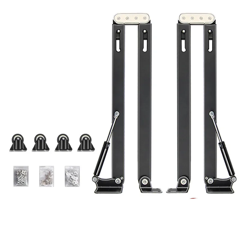 Flip-Down-Dining-Table-Hardware-Invisible-Folding-Hinge-Push-pull ...