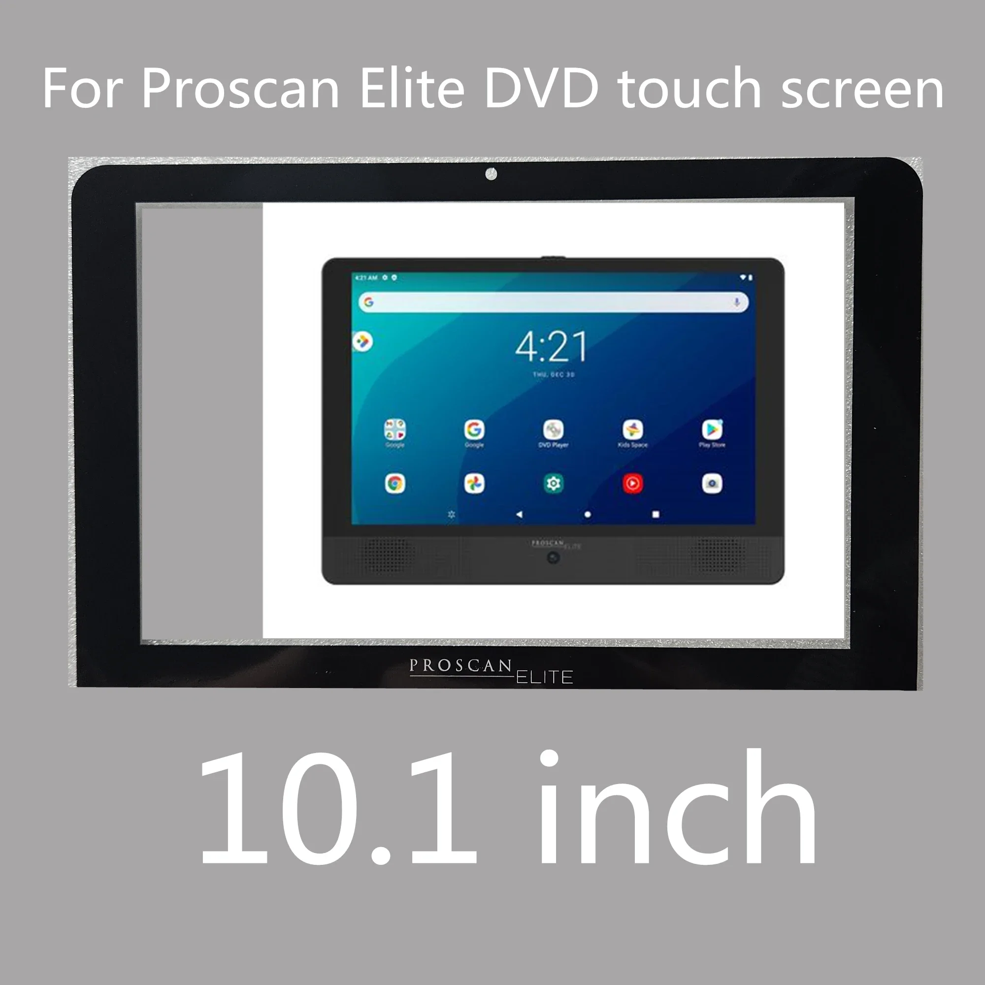 Black-10-1-inch-Capacitive-Touch-Screen-Digitizer-Sensor-Exterior-Glass ...