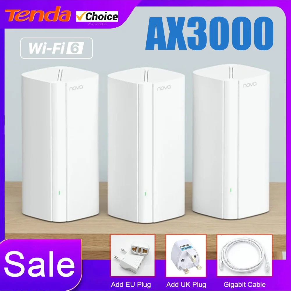 Tenda-AX3000-WiFi6-Mesh-System-EX-MX12-Wireless-Router-Wi-Fi6-Mesh-WiFi ...