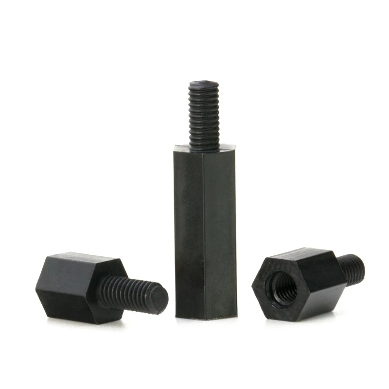 Spacers & Standoffs Plastic Standoff Spacers Nylon Threaded Pillars Hex ...