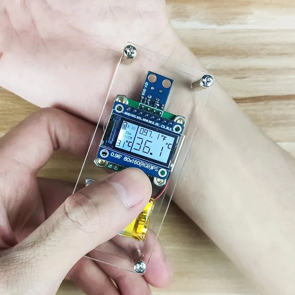 Diy Kit Electronic Welding Infrared Thermometer Dc 5v Charging ...