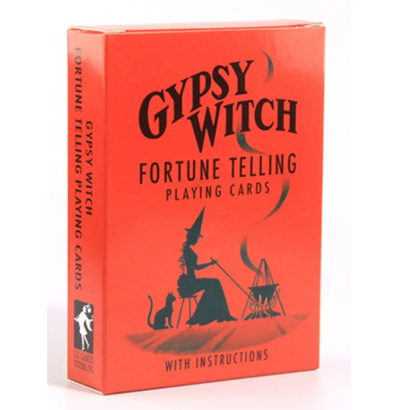 Gypsy-Witch-Fortune-Cards-Lenormand-Deck-Tarot-Cards-For-Beginners-Oracle-Card-Game-Board-Game ...