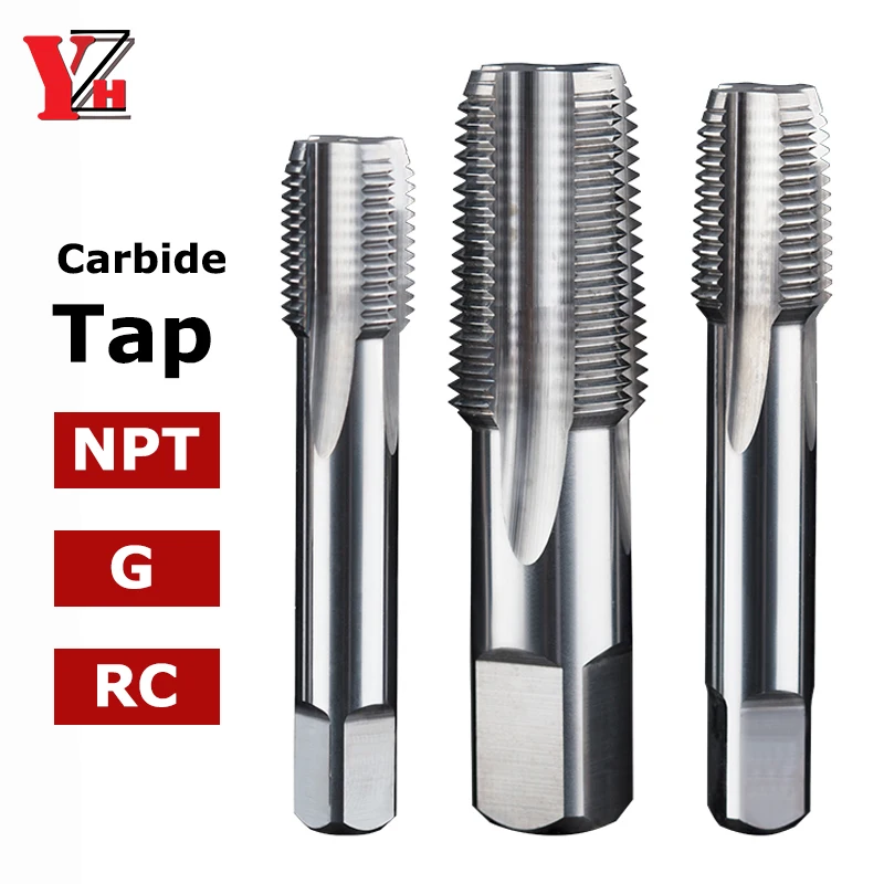 YZH-Carbide-Tap-American-NPT-British-RC-G-HRC60-CNC-Machine-Center ...