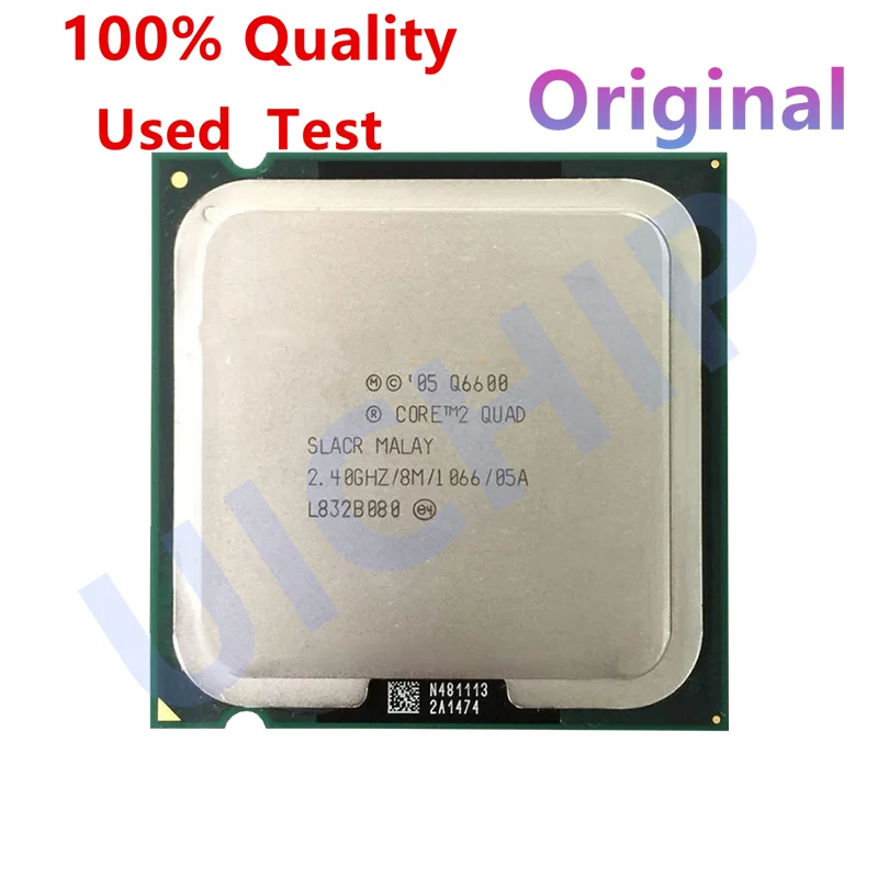 100% Original Q6600 Intel CPU Core2 QUAD CPU/ 2.4GHz/ LGA775 //8MB ...