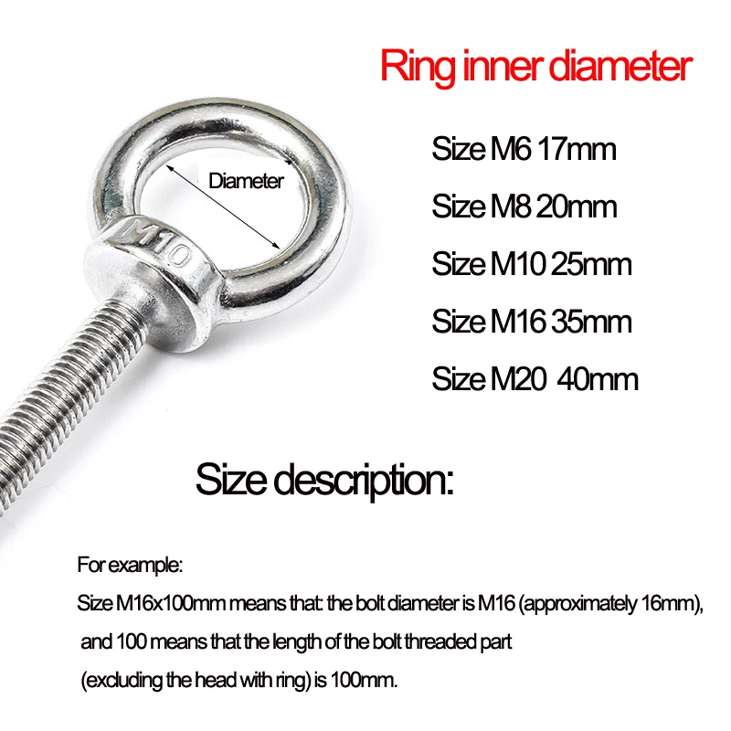 Stainless Steel Eye Bolt