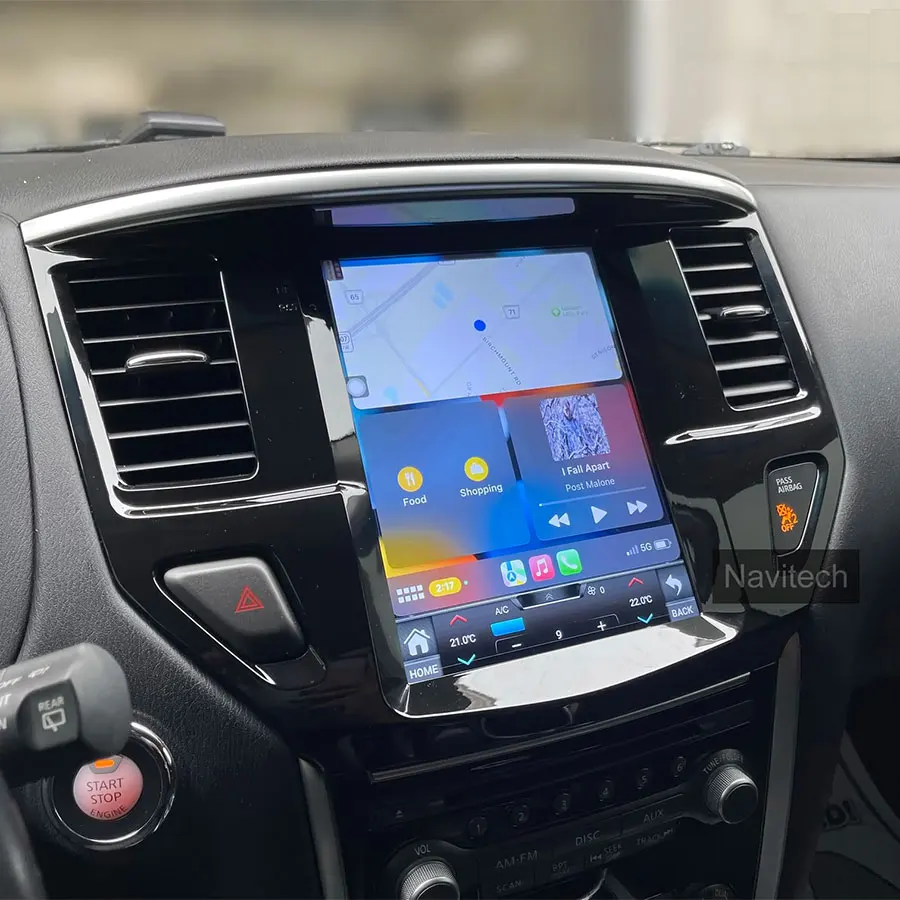 Navitech-Android-12-Car-GPS-Navigation-Stereo-for-Nissan-Pathfinder-R52 ...