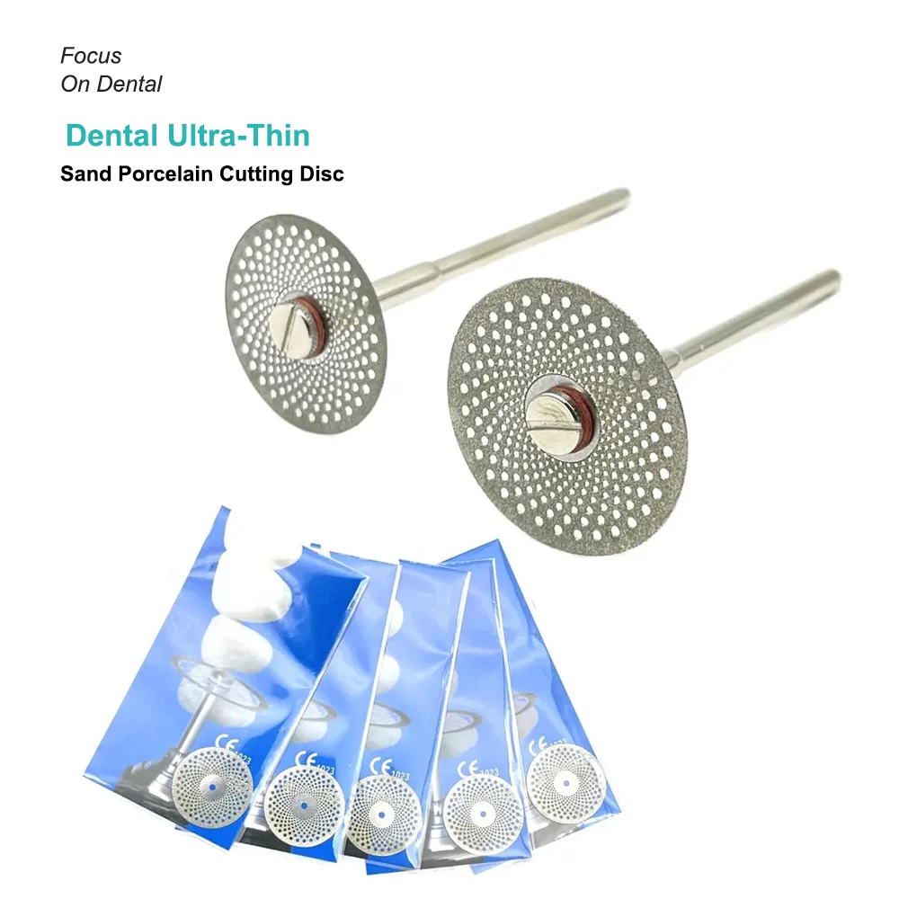 5Pcs-Pack-Dental-Ultra-thin-Double-Sided-Sand-Porcelain-Diamond-Cutting ...