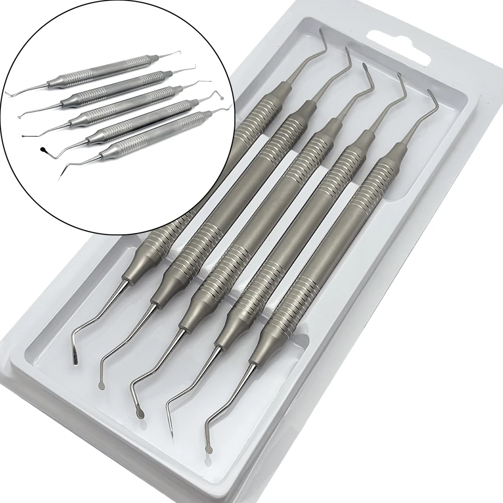 5Pcs-set-Dental-Gingival-Cord-Packer-Retraction-Instruments-Separator ...