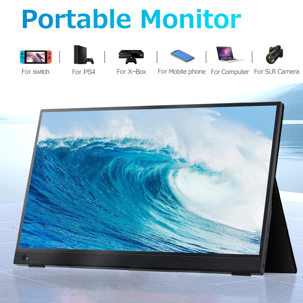 13.3in/15.6in/16in/17in External PC Gaming Monitor USB Audio Interface ...