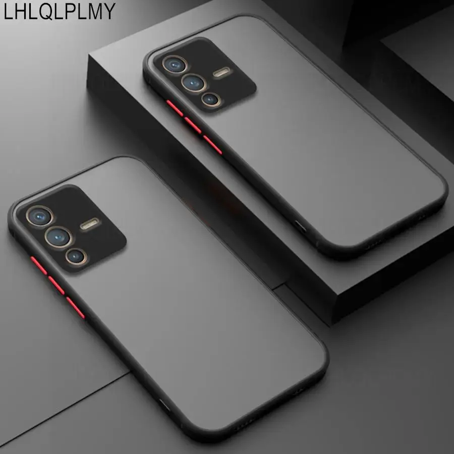 Shockproof Matte Case For Vivo Y52 Y72 5G V23 V21 Y55 Y70 Y31 Y21 Y33S ...