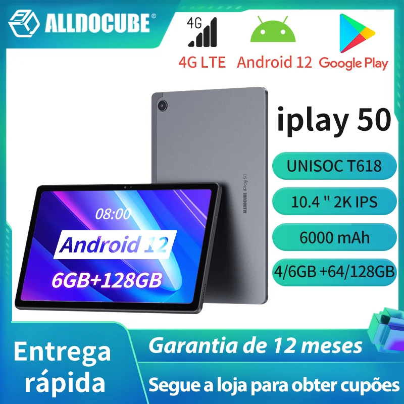 Alldocube-Tablet-PC-iplay-50-10-4-polegadas-2k-tela-Unioc-T618-Octa ...