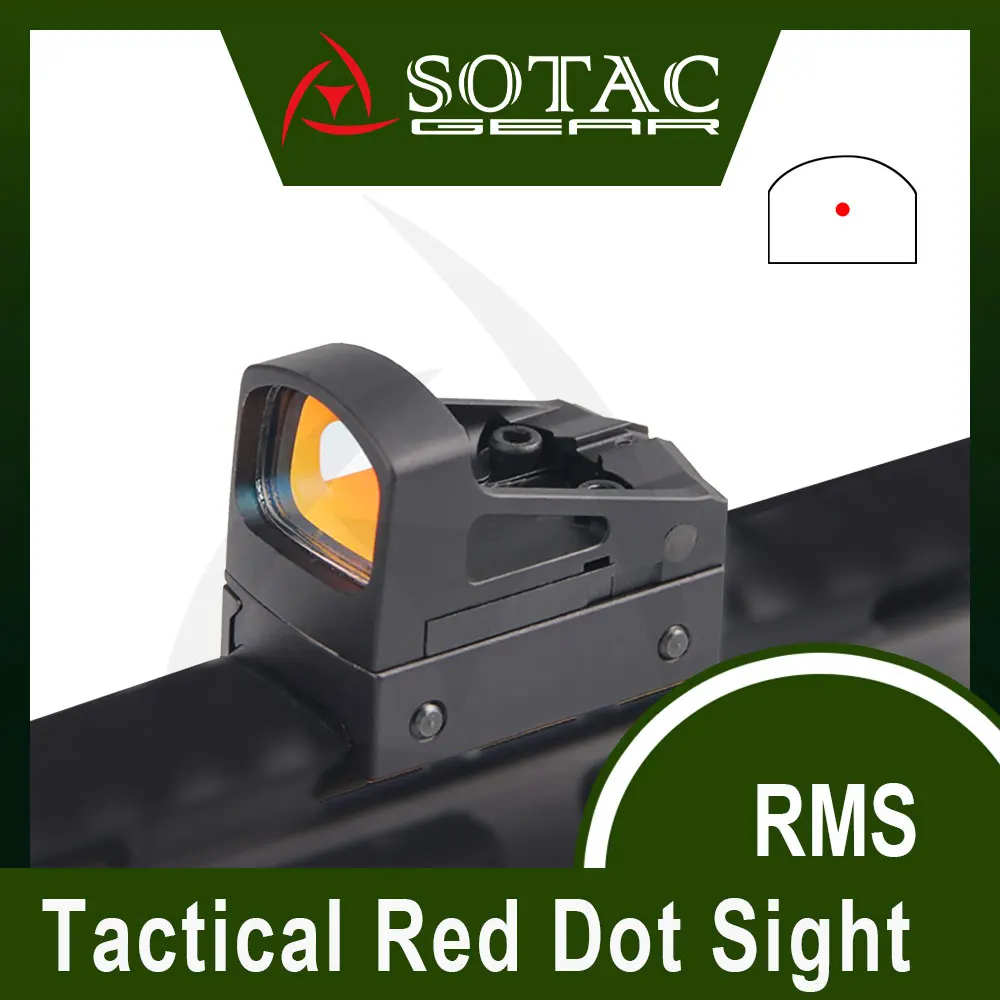2024-New-RMS-Red-Dot-Sight-with-Riser-Mount-rms-Reflex-Sights-Scope-for ...