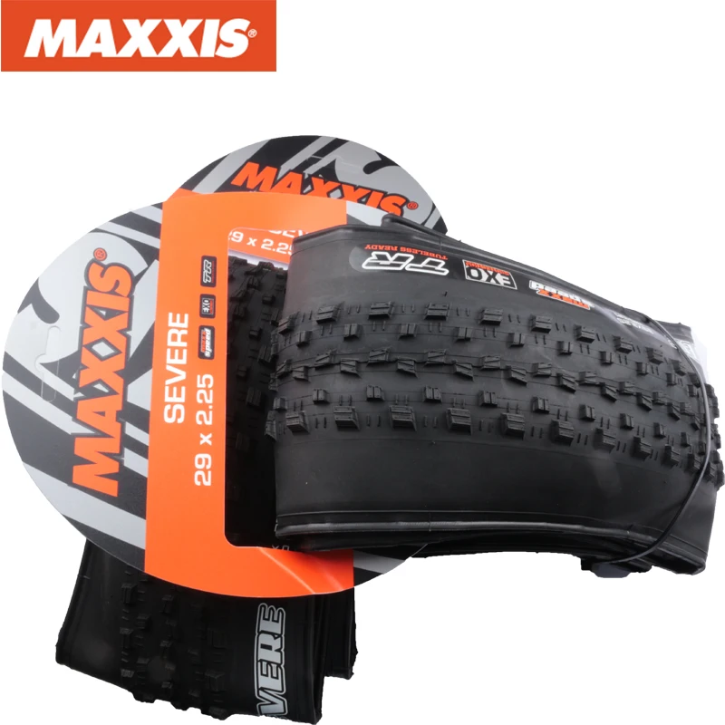 MAXXIS-SEVERE Tubeless Bike Tire, 29x2.25 Pneu Dobrável, Anti Punção ...