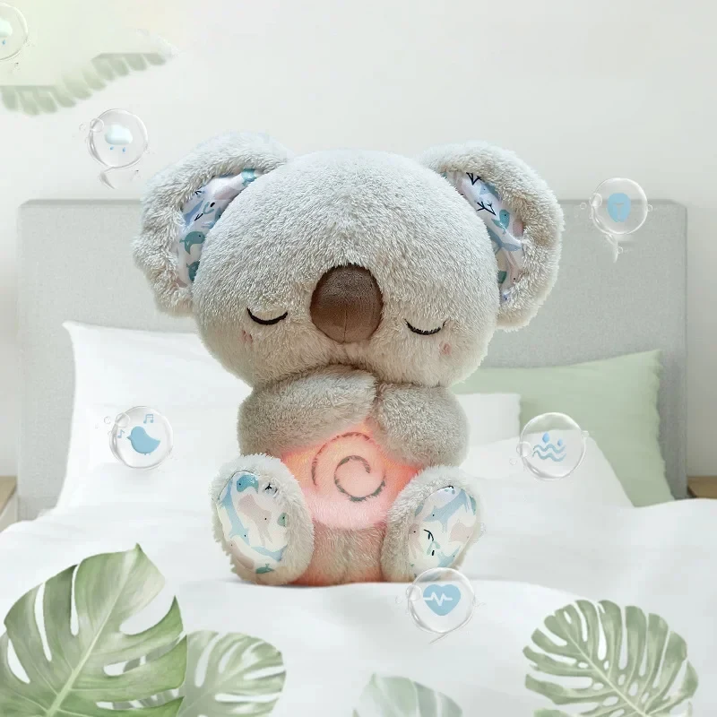 Breathing-Bear-Baby-Soothing-Koala-Plush-Doll-Toy-Baby-Kids-Soothing ...