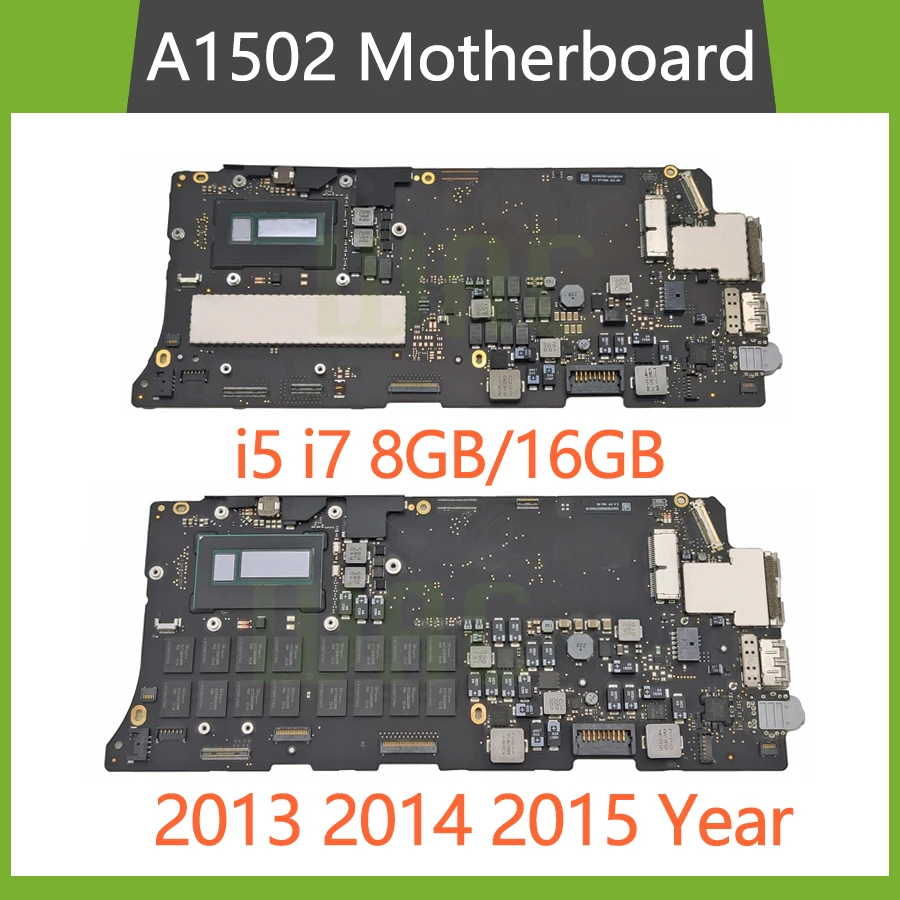 Original A1502 Motherboard For Macbook Pro Retina 13" A1502 Logic Board 820 3536 A 2013 2014 820 ...