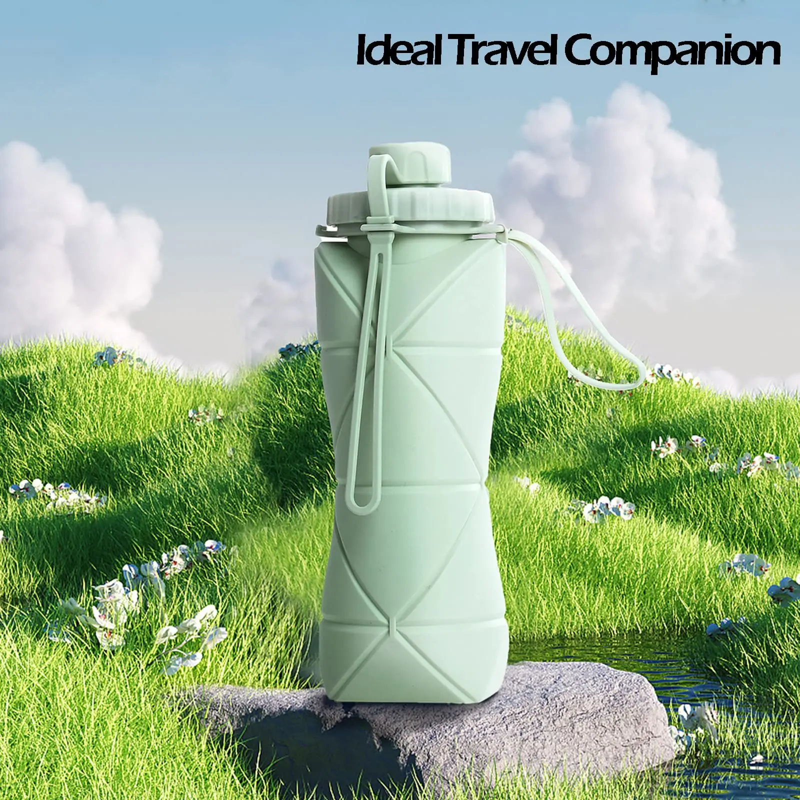 Folding-Water-Cup-Large-Capacity-Outdoor-Travel-Sports-Portable ...