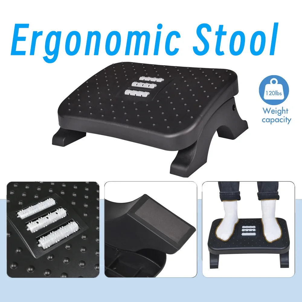 Scalebeard-Under-Desk-Footrest-Ergonomic-Stool-with-Massage-Rollers-Max-Load-120Lbs-Desk-Leg ...
