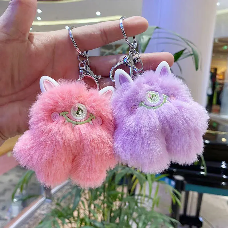 10cm-Bigeyed-Monster-Plush-Keychain-Super-Cute-Big-Eyed-Monster ...