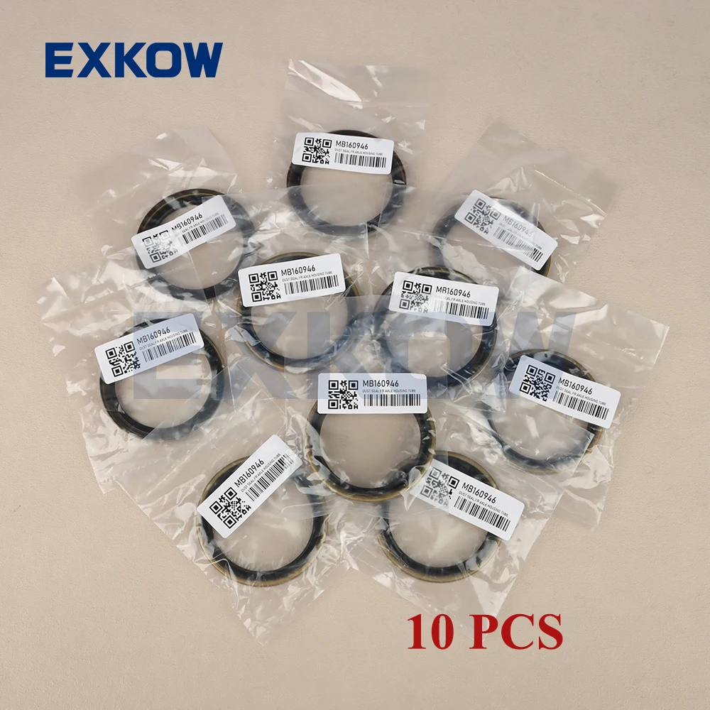 10PCS-Front-Axle-Housing-Tube-Dust-Seals-for-Mitsubishi-Pajero-Montero ...